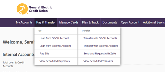 New Online Banking and mobile app features | General Electric Credit Union